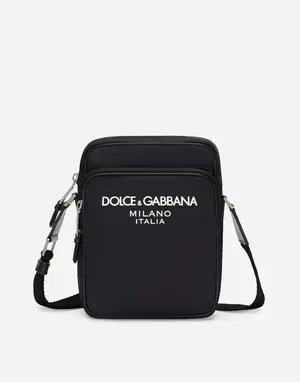 Dolce & Gabbana Nylon Crossbody Bag - Blue
