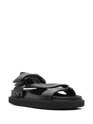 Isabel Marant Étoile Naori Leather Sandals - Black