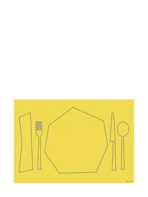 CU I SEEYOU Graphic-print Platemat