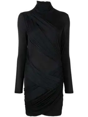 Gauge81 Kores Draped Mini Dress