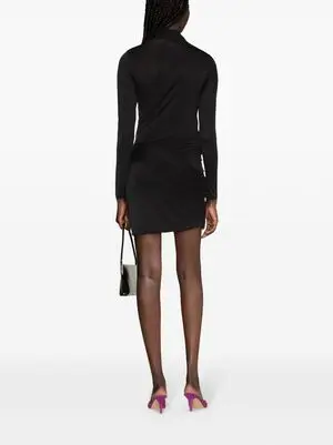 Gauge81 Kores Draped Mini Dress