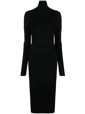Gauge81 Suno Roll-neck Maxi Dress