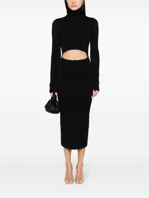 Gauge81 Suno Roll-neck Maxi Dress