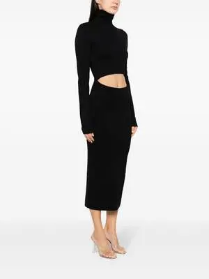 Gauge81 Suno Roll-neck Maxi Dress
