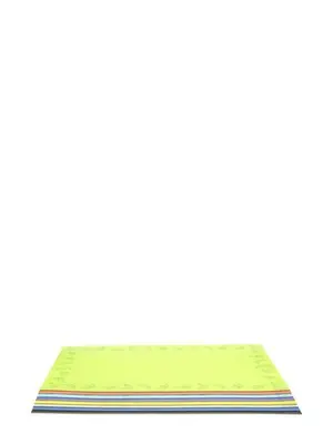 CU I SEEYOU Fruit-print Platemat - Yellow