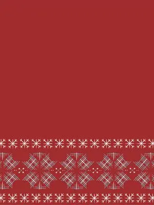 CU I SEEYOU Snowflake-print Platemat