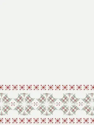 CU I SEEYOU Snowflake-print Platemat