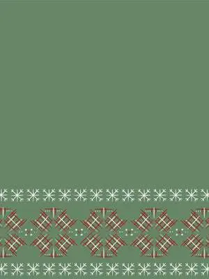 CU I SEEYOU Snowflake-print Platemat
