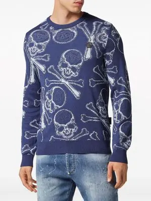 Philipp Plein Skull-motif Jumper