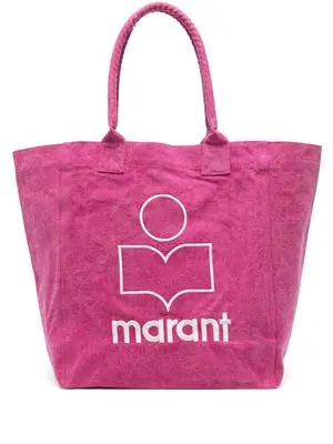 Isabel Marant Étoile Yenky Organic Cotton Tote Bag - Pink