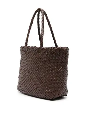 Dragon Diffusion Inside-out Leather Tote Bag - Brown