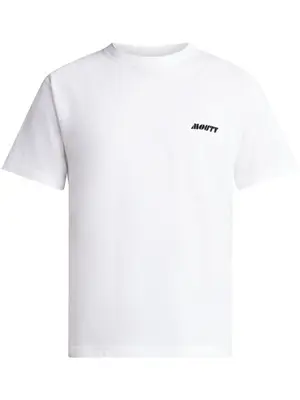 MOUTY Logo-print Cotton T-shirt - White