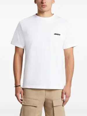 MOUTY Logo-print Cotton T-shirt - White