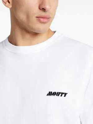 MOUTY Logo-print Cotton T-shirt - White