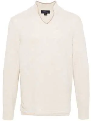 Notch Neck Sweaters For Men
