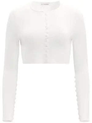 Altuzarra Haruni Knitted Top - White