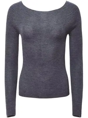 Altuzarra Lee Logo-embroidered Cashmere Jumper