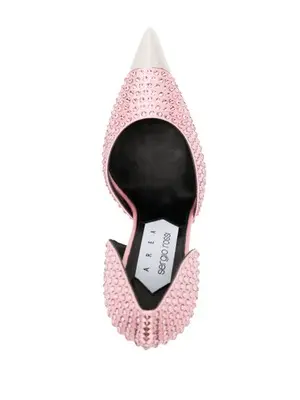 SERGIO ROSSI X Area Dagger Pumps - Pink