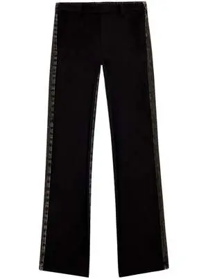 DIESEL® Panelled Straight Leg Trousers