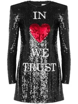 Moschino Sequin-embellished Minidress