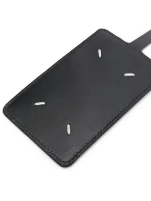 MAISON MARGIELA Leather Luggage Tag