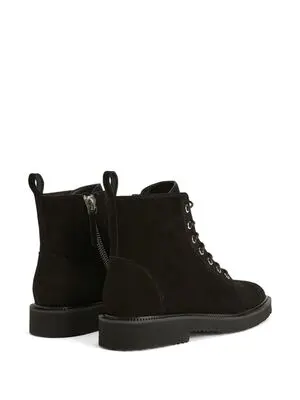GIUSEPPE ZANOTTI Thora Lace-up Boots - Black