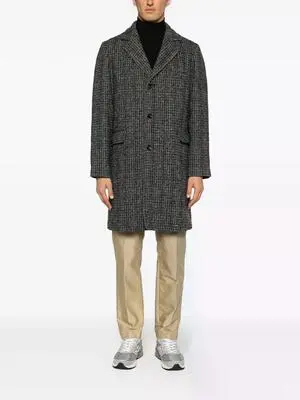 Aspesi Franz Single-breasted Bouclé Coat