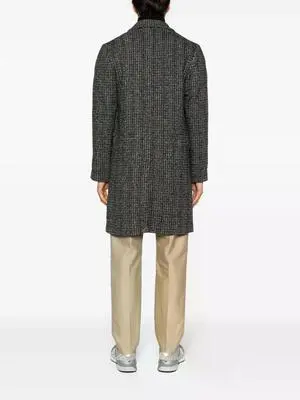 Aspesi Franz Single-breasted Bouclé Coat