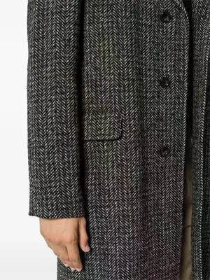 Aspesi Franz Single-breasted Bouclé Coat