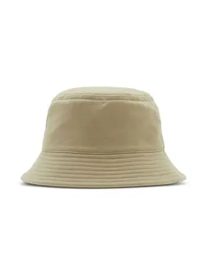 Burberry Cotton Bucket Hat - Neutrals