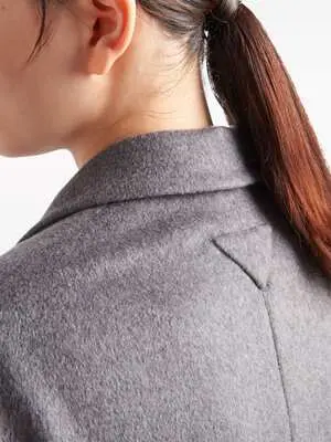 Prada Single-breasted Cashmere Blazer
