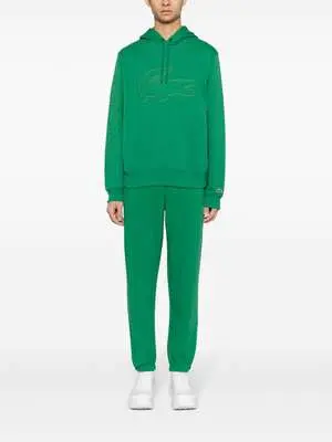 Lacoste Logo-appliqué Cotton Blend Track Pants - Green