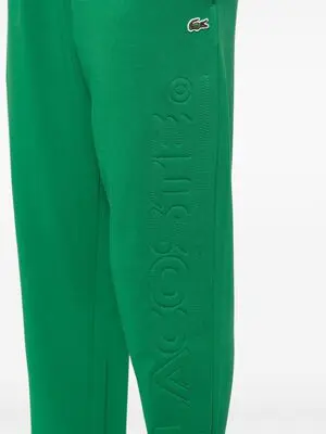 Lacoste Logo-appliqué Cotton Blend Track Pants - Green
