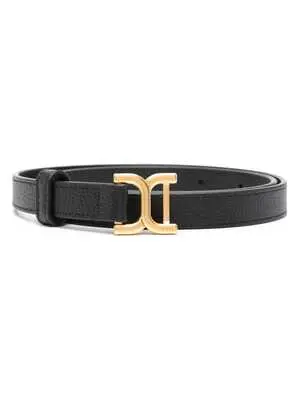 Chloé Marcie Leather Belt - Black