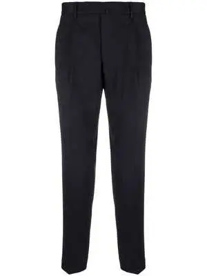 DELL'OGLIO Pleated Tapered Trousers