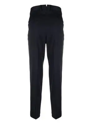 DELL'OGLIO Pleated Tapered Trousers