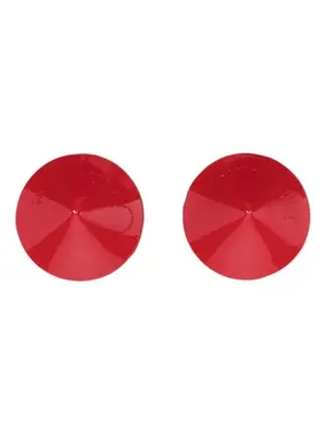 MAISON CLOSE Patent Leather Nipple Covers - Red