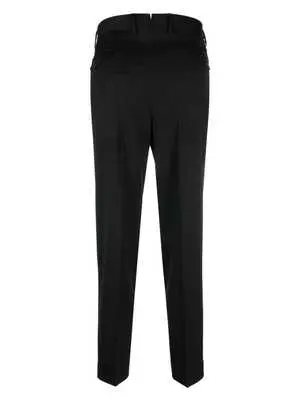 DELL'OGLIO Pleated Tapered Trousers