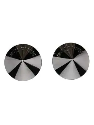 MAISON CLOSE Engraved Metal Nipple Covers - Silver