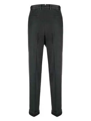 DELL'OGLIO Mario Mid-rise Trousers - Grey