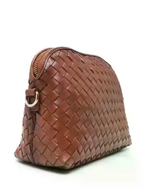 Dragon Diffusion Chunky Fellini Leather Shoulder Bag - Brown