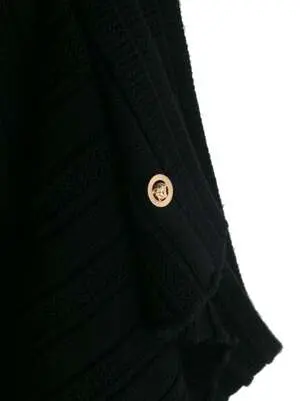 Versace Medusa Ribbed Scarf