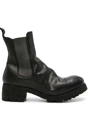 Guidi Pl07v Leather Ankle Boots