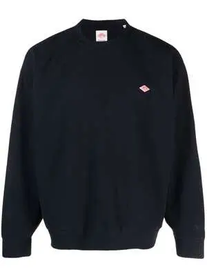 DANTON Logo-patch Fleece Sweatshirt