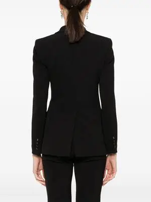 BLANCA VITA Double-breasted Blazer - Black