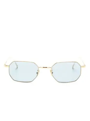 CUTLER & GROSS Geometric-frame Sunglasses - Gold