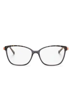 ETNIA BARCELONA Sajonia Square-frame Glasses - Brown