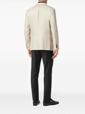 BILLIONAIRE Logo-patch Single-breasted Blazer