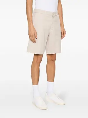 Brunello Cucinelli Knee-length Twill Bermuda Shorts - Neutrals