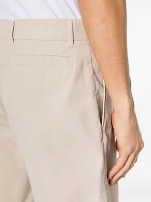 Brunello Cucinelli Knee-length Twill Bermuda Shorts - Neutrals
